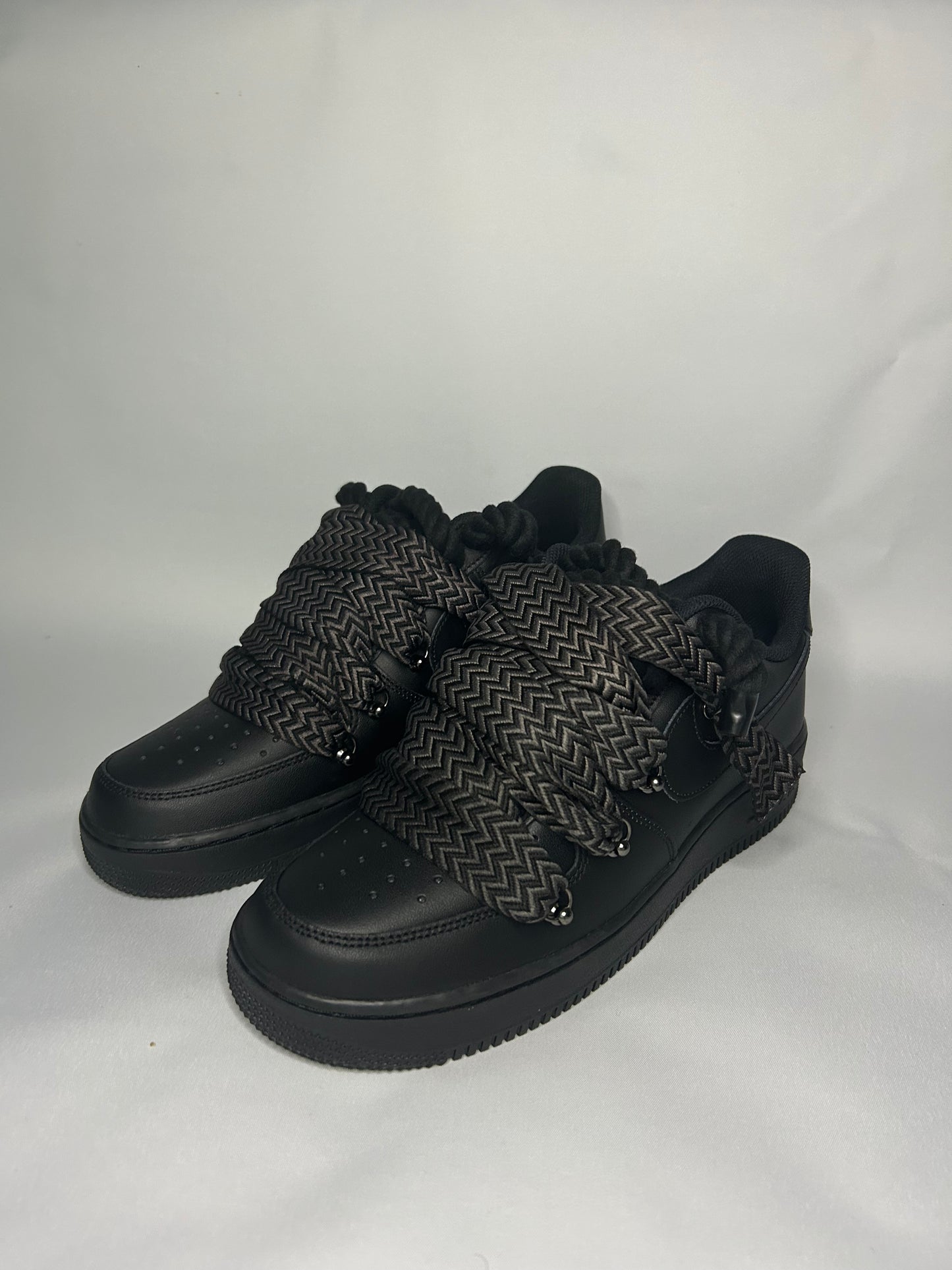 Flat x Rope Air Force 1’07 Black/black – C.ropeforces