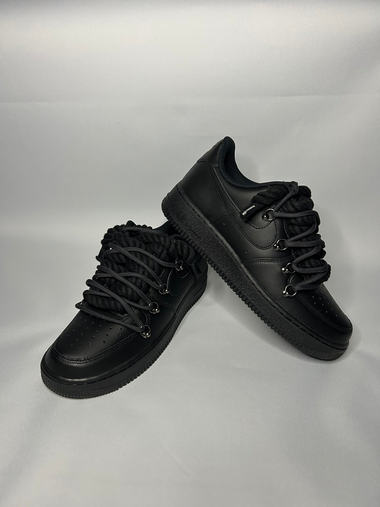 Double laced black Air Force 1’07 – C.ropeforces