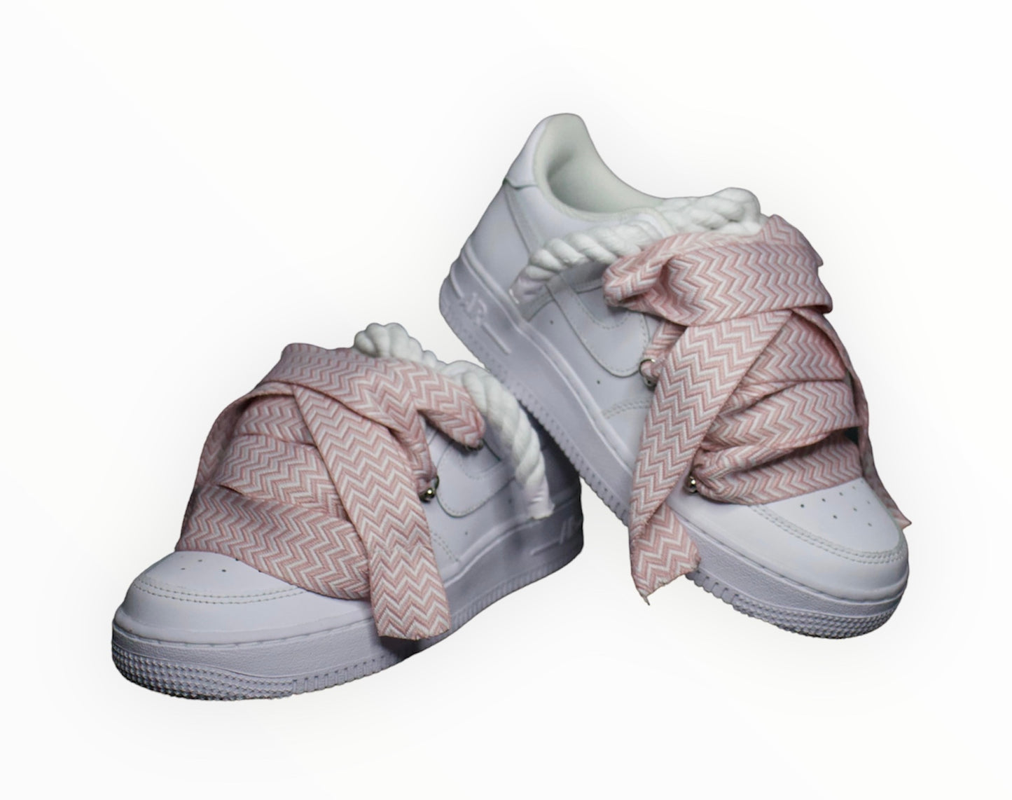 Flat x rope Air Force 1‘07 pink – C.ropeforces