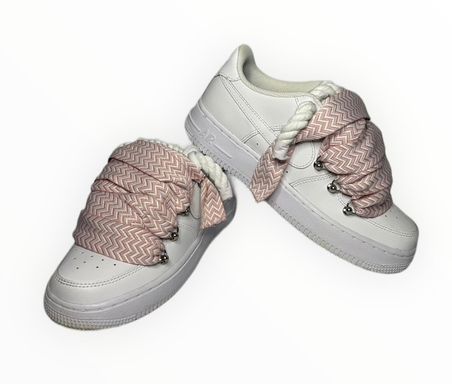 Flat x rope Air Force 1‘07 pink – C.ropeforces