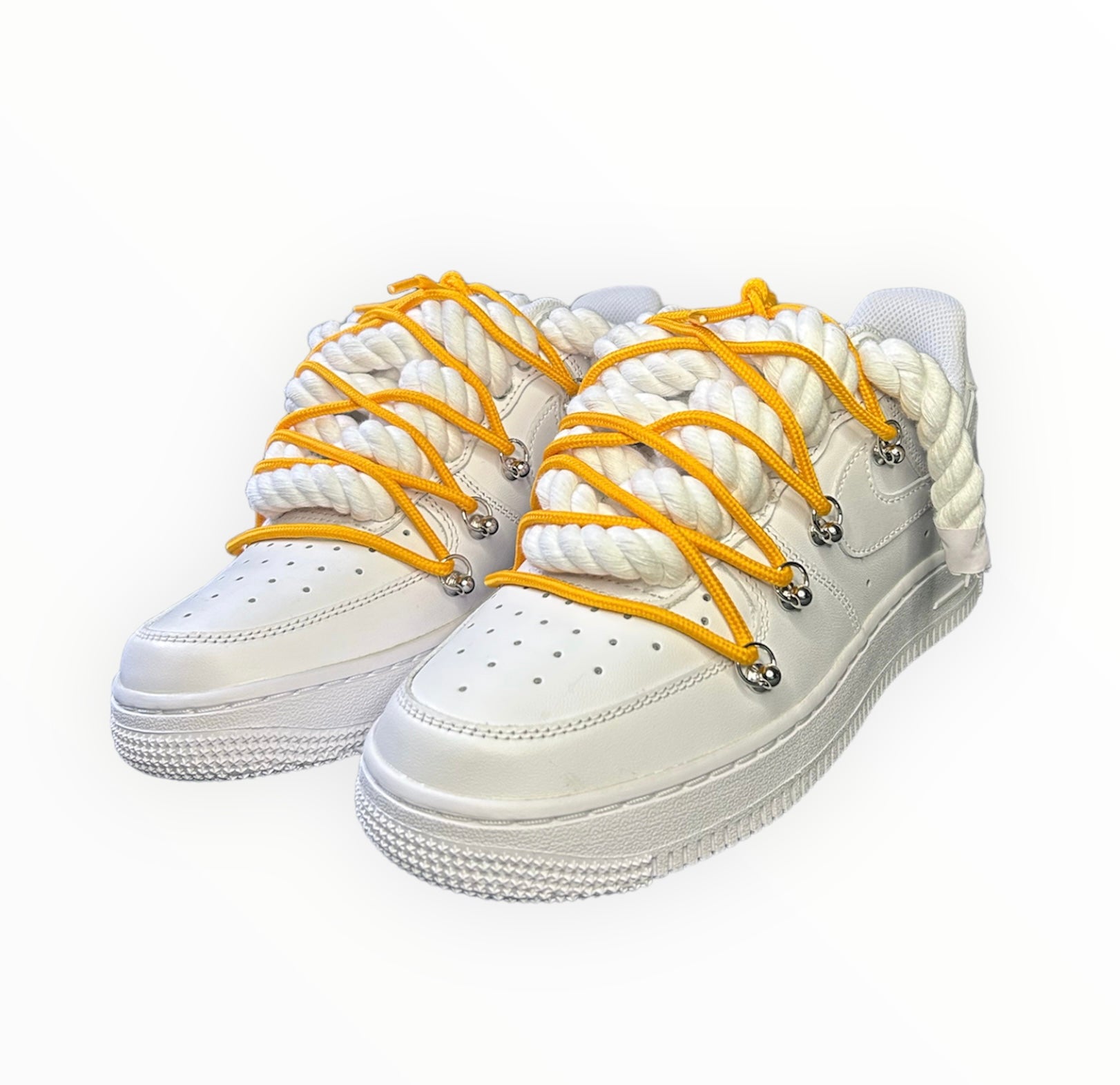 Double laced Air Force 1’07 orange – C.ropeforces